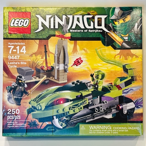 Lego | Toys | New In Box Lego Ninjago Lashas Bite Cycle Building Set ...